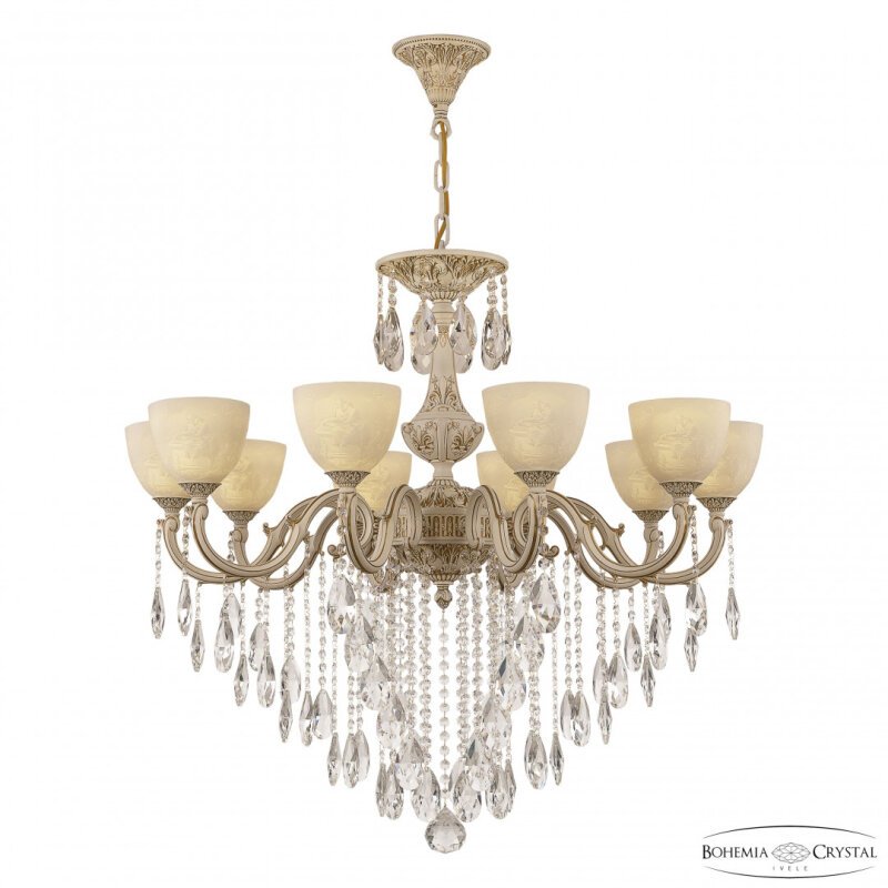 Подвесная люстра Bohemia Ivele Crystal AL7801 AL78101/10/300 B WMG P1 U Pair