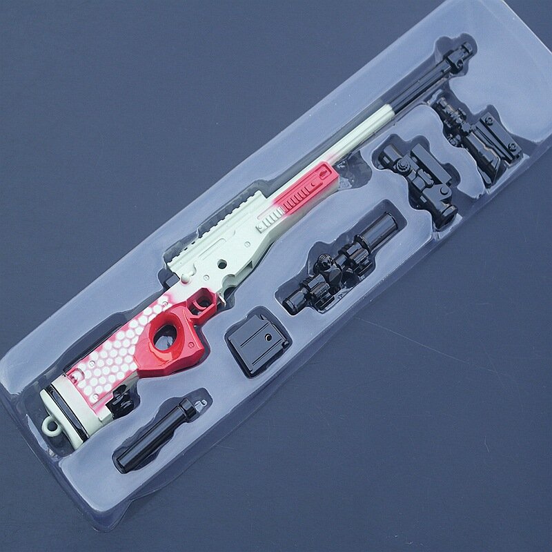 Ключка с кожаным чехлом AWM Blood Comb, 22 см, цинковый сплав, игровой аксессуар