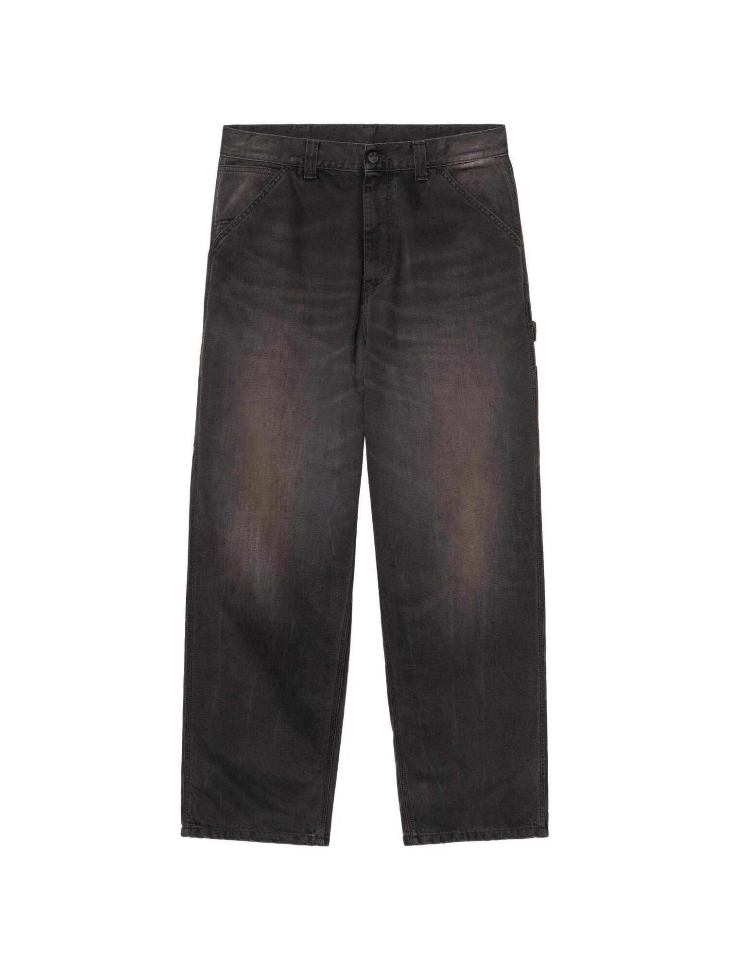 Джинсы Faded-effect hammer-loop jeans 