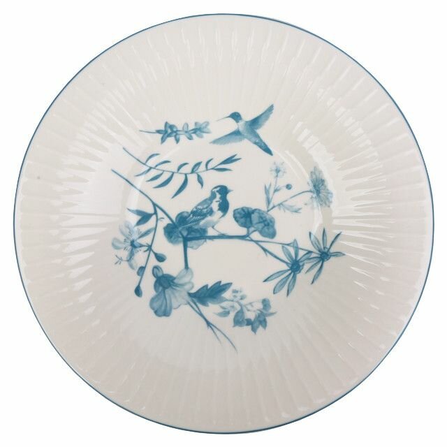 Тарелка TODELIA Небосвод/Aviart DC012B9X1187-2XB, 21,5см глубокая, фарфор