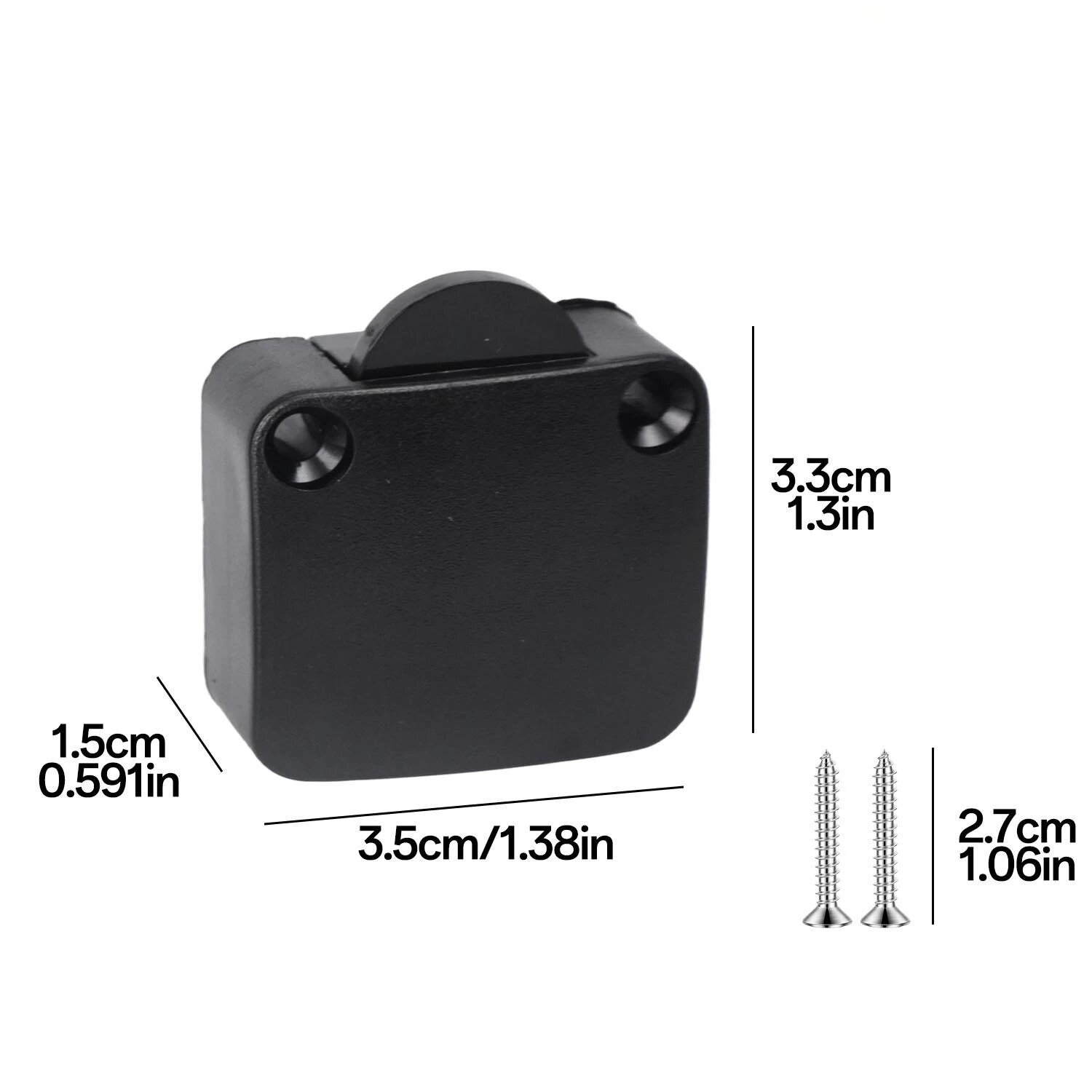 Автоматический сенсорный выключатель света для шкафа black, 5pcs