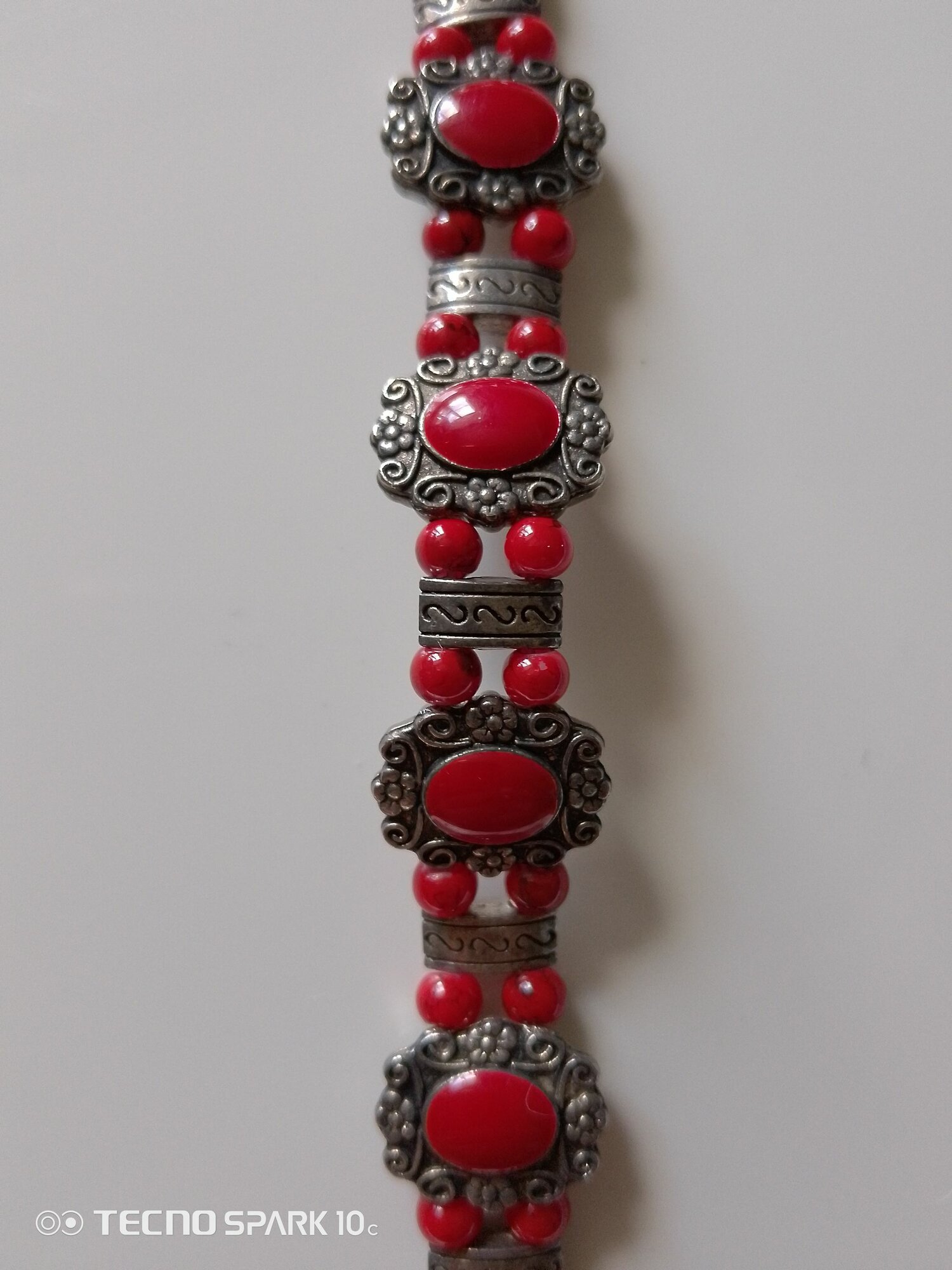 Серьги, красный