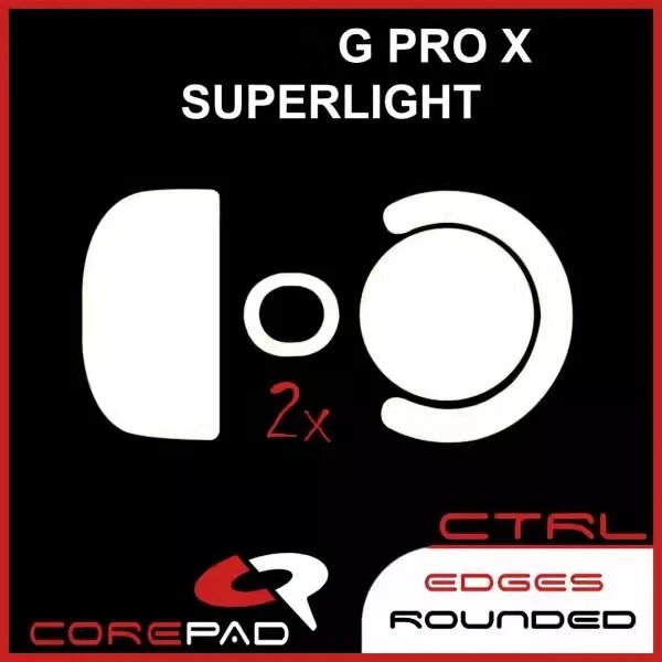 Corepad G Pro X Superlight накладки для мыши 2шт, G Pro X 1 ctrl