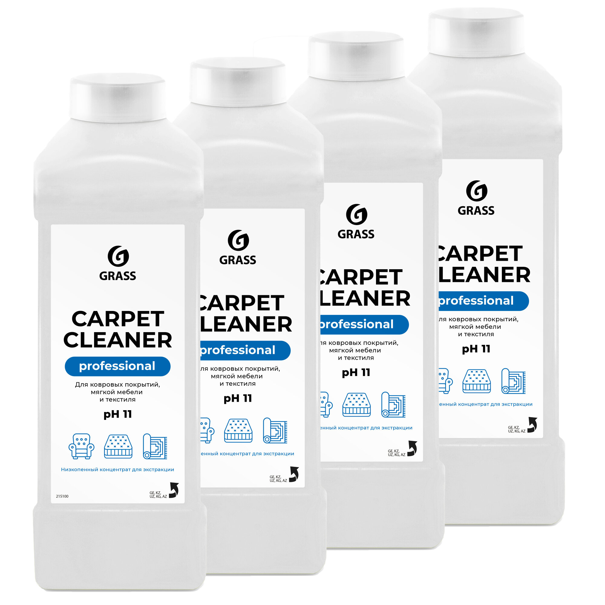 Средство для чистки ковров Carpet Cleaner 1000 мл. х 4 шт.