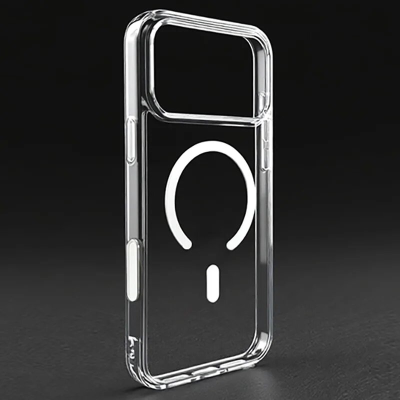 Прозрачный чехол на iPhone 14 Pro с MagSafe