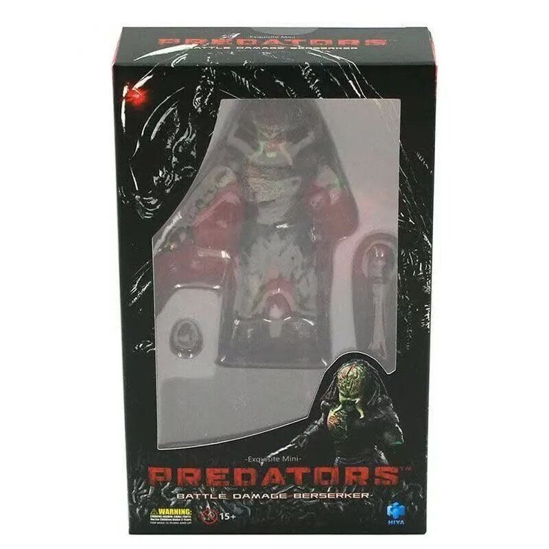 HIYA TOYS/ фигурка- PREDATORS BATTLE DAMAGE BERSERKER/Подарок для мальчика/10CM