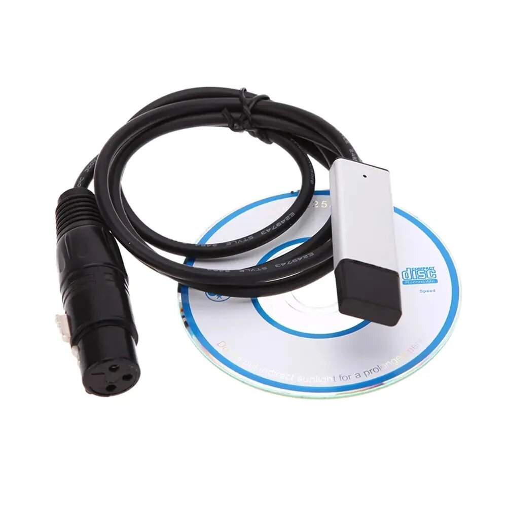 Пульт дистанционного управления DMX512 для освещения для подключения к компьютеру