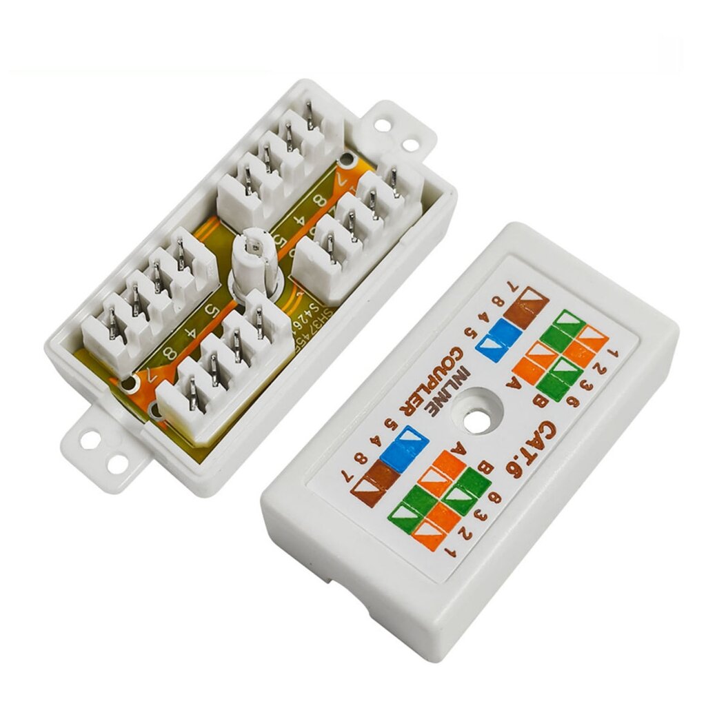 RJ45 Cat6 Проходная розетка