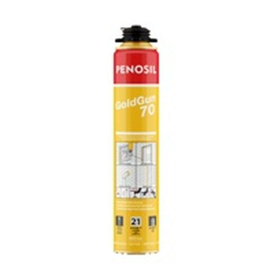 Пена монтажная профессиональная Penosil Gold Gun 70 выход пены 65 л всесезонная 880 мл