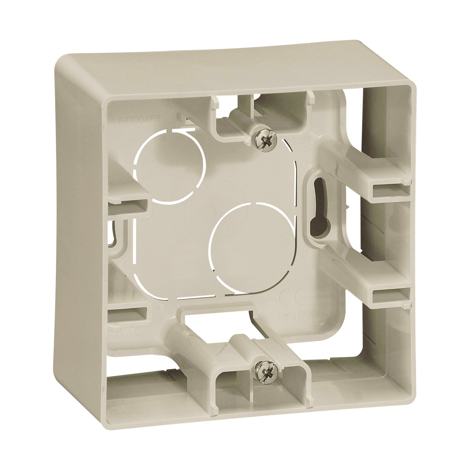 Legrand (Легранд) Коробка накладного монтажа 1 пост слоновая кость, Etika 672520