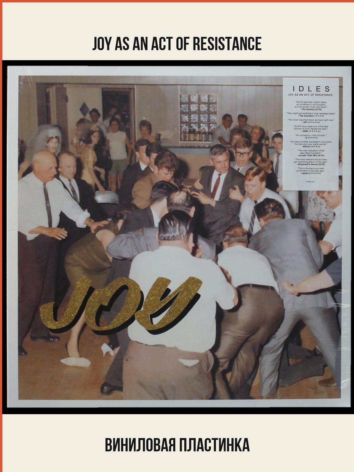 Виниловая пластинка Partisan Idles – Joy As An Act Of Resistance