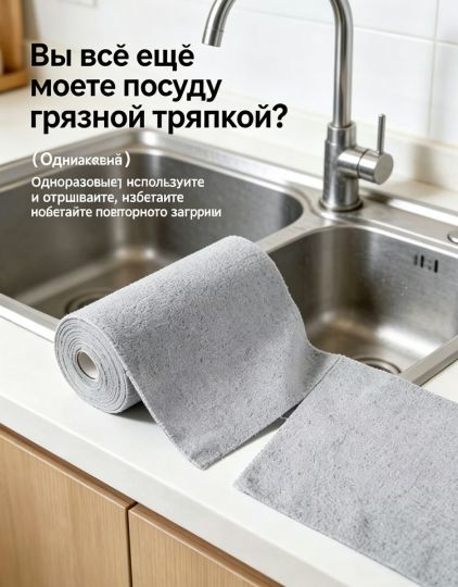 Салфетки для уборки, Серый, синий, розовый, случайный, 20*20cm см, 1 шт.