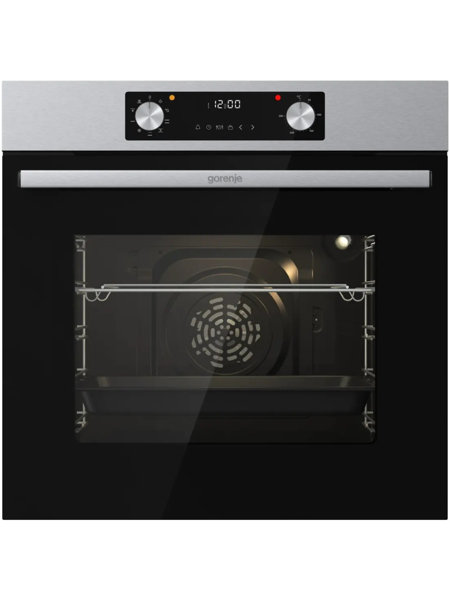 Духовой шкаф электрический Gorenje BO6737E02AXN, 73л, 8 программ, нержавеющая сталь