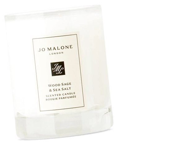 Свеча парфюмированная Джо Малон Вуд Сейдж Энд Си Солт 65 гр - Wood Sage and Sea Salt