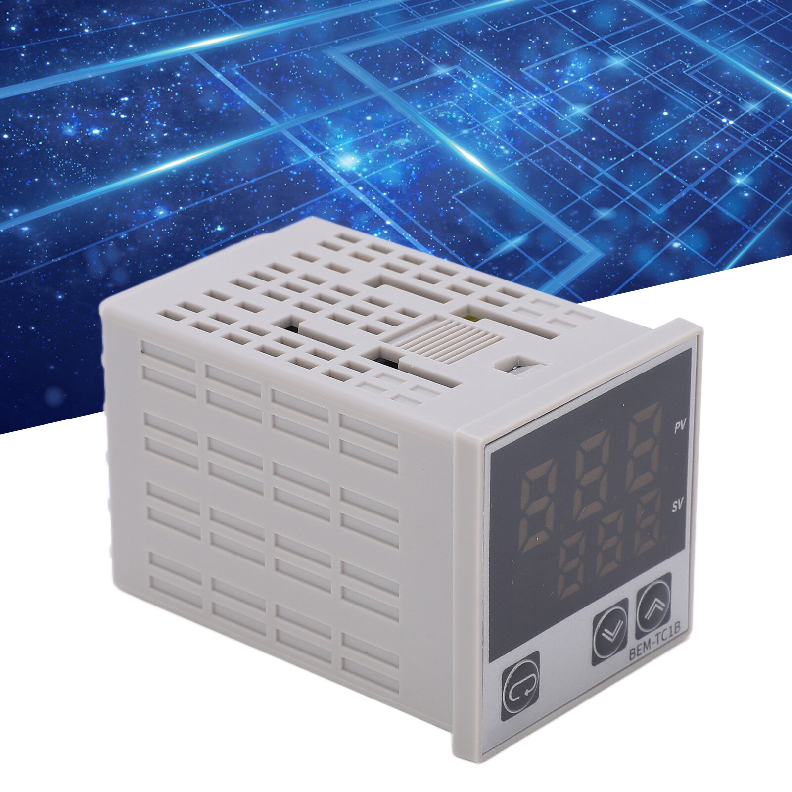 Цифровой PID терморегулятор, 100-240 В, с сигнализацией, для домашнего оборудования и электрических машин