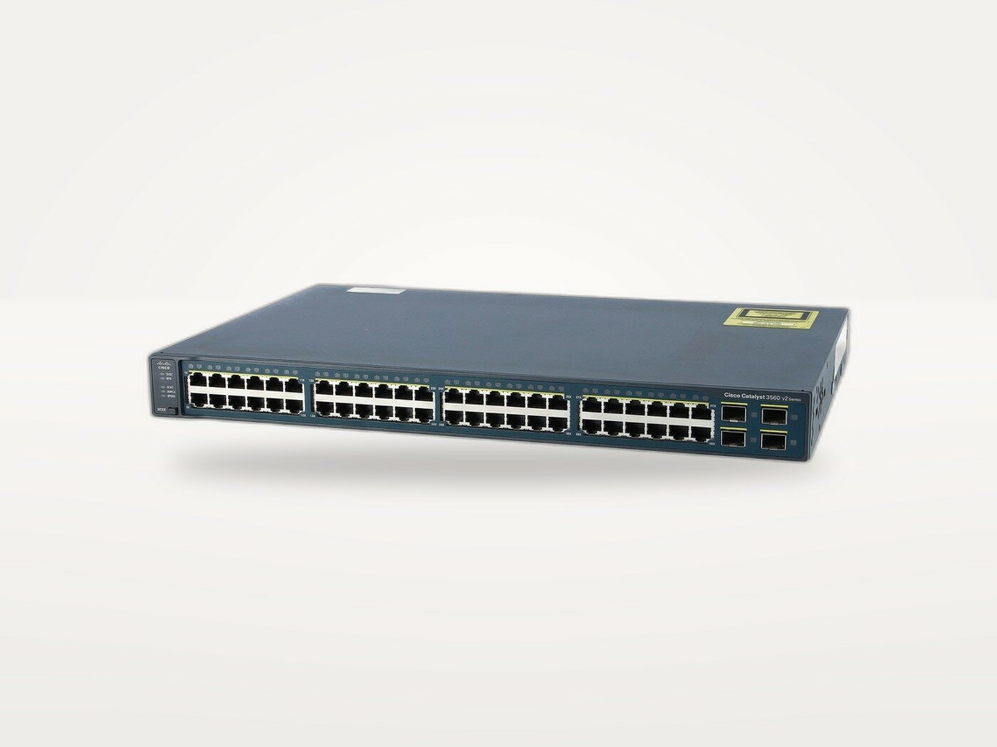 Коммутатор CISCO WS-C3560V2-48TS-E Cisco Catalyst switch 48 Ethernet 10/100 ports, 4 SFP-based GE ports, 1RU fixed-configuration, multilayer switch, IPv6, IP Services software feature set
