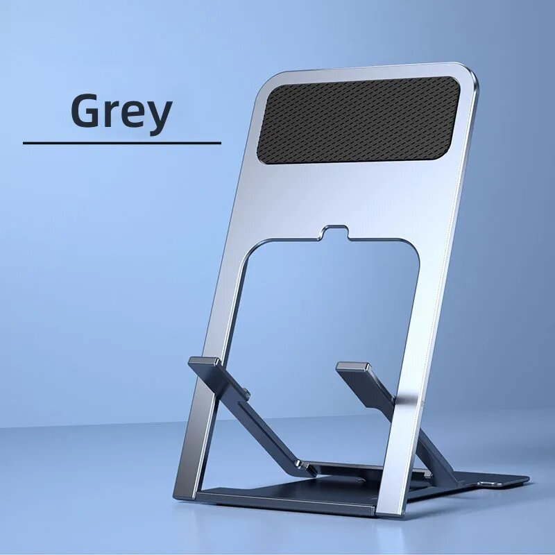 Регулируемая подставка для телефона и планшета из пластика Серый, grey