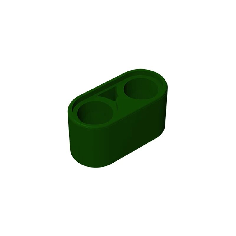 GOBRICKS 43857, 10 шт, конструктор, блоки 1x2, пластик
