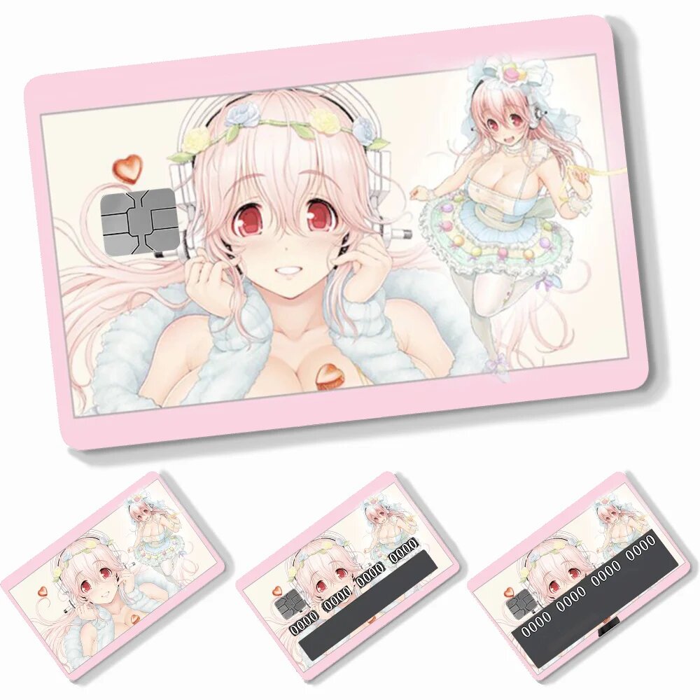 Наклейки для карт Idol SUPER SONICO z2