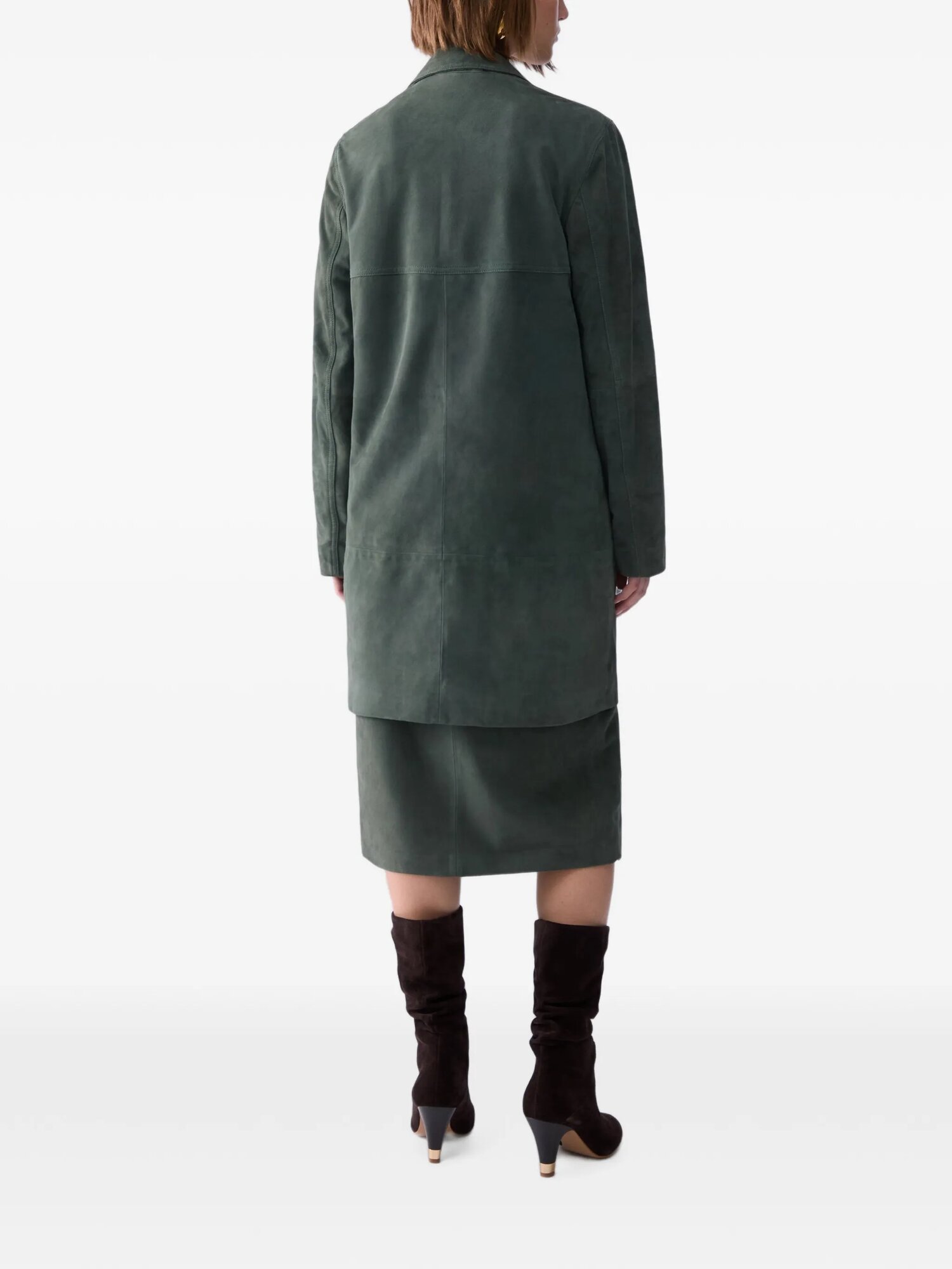 Куртка LIU JO Long suede jacket, размер 40 — фото 1