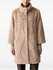 Пальто Joseph Ribkoff Chevron-pattern faux-fur coat, размер 40, разноцветный