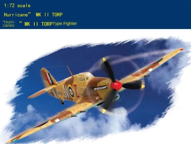Hobby Boss 80216 1/72 WW2 Hurricane MK II истребителя TORP сборная модель самолета