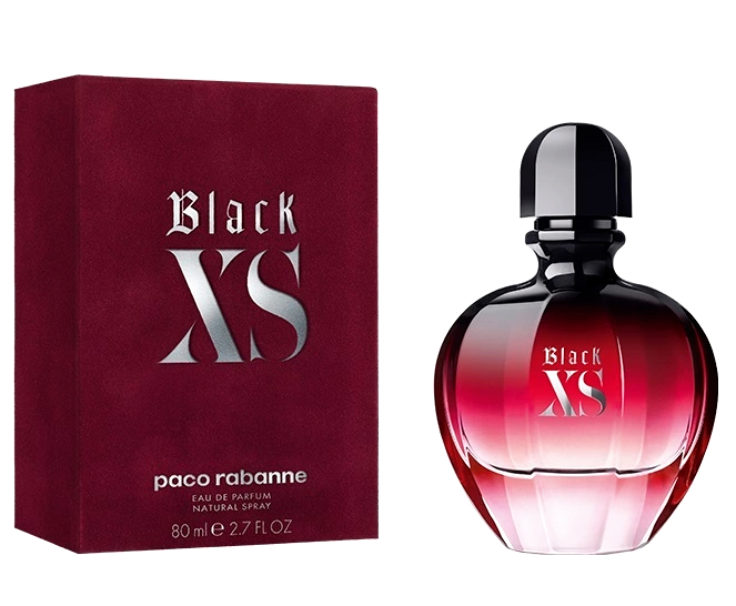 Paco Rabanne Black XS For Her парфюмерная вода 80 мл - Пако Рабан Блэк Икс Эс Фо Хёр для женщин