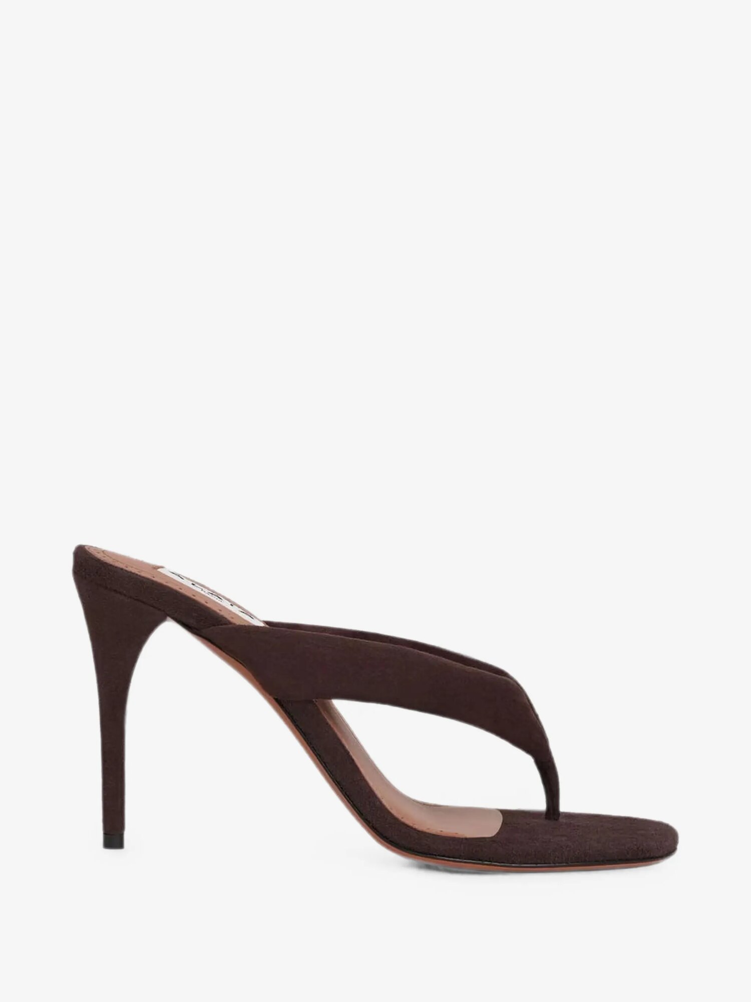 Мюли T-bar suede mules