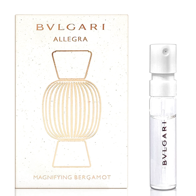 Женская парфюмерная вода Bvlgari Magnifying Bergamot Essence 1.5 мл / миниатюра