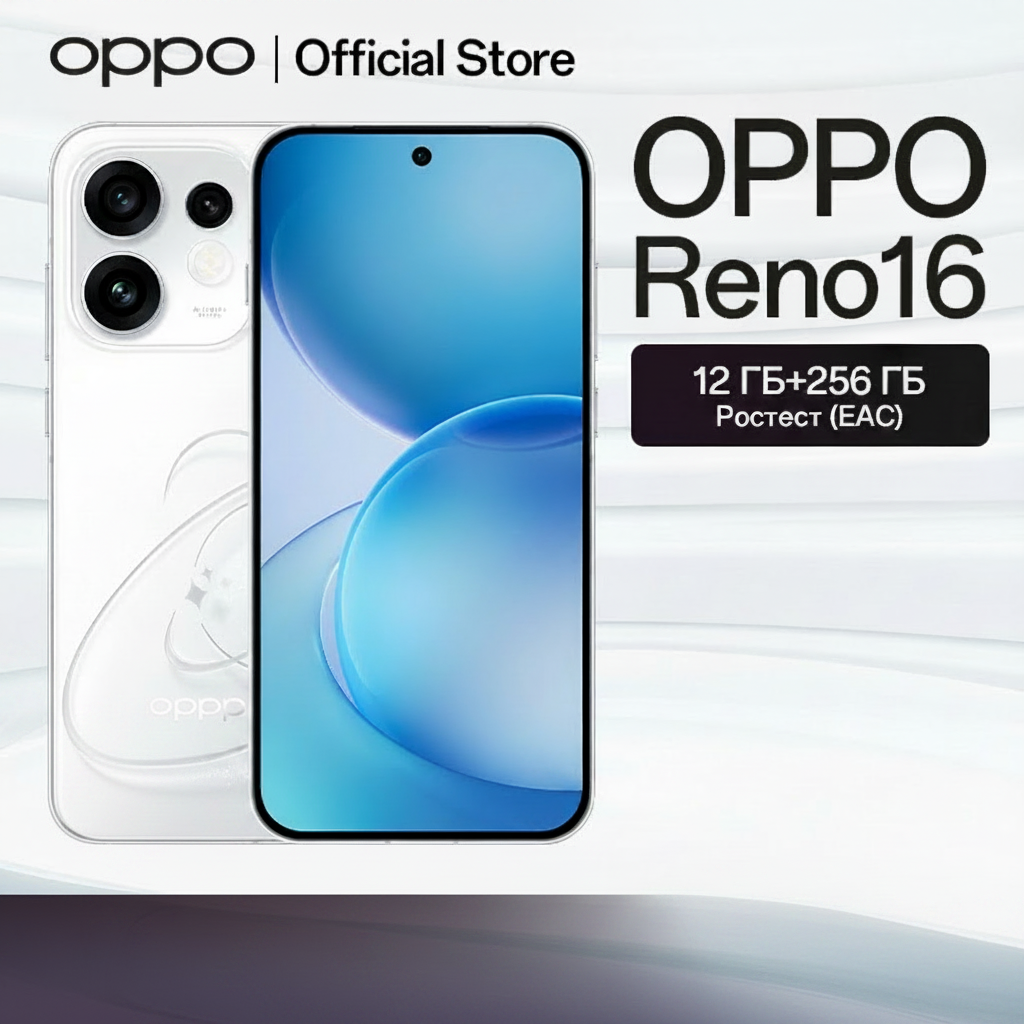Смартфон Oppo Reno16 5G, 12/256ГБ