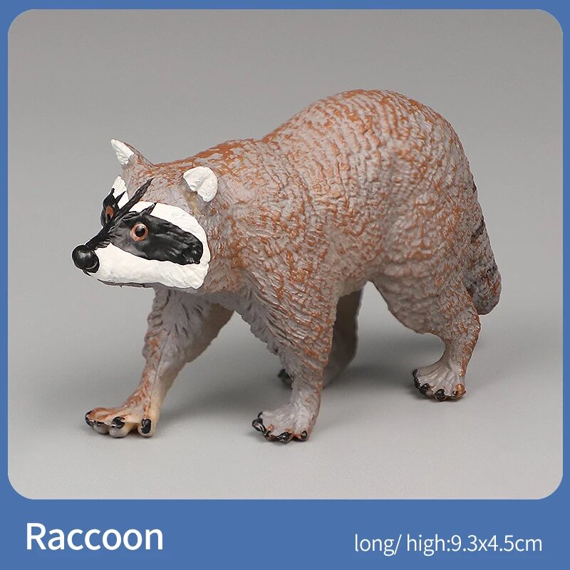 Фигурки диких животных XIALIBAOMOWAN Raccoon