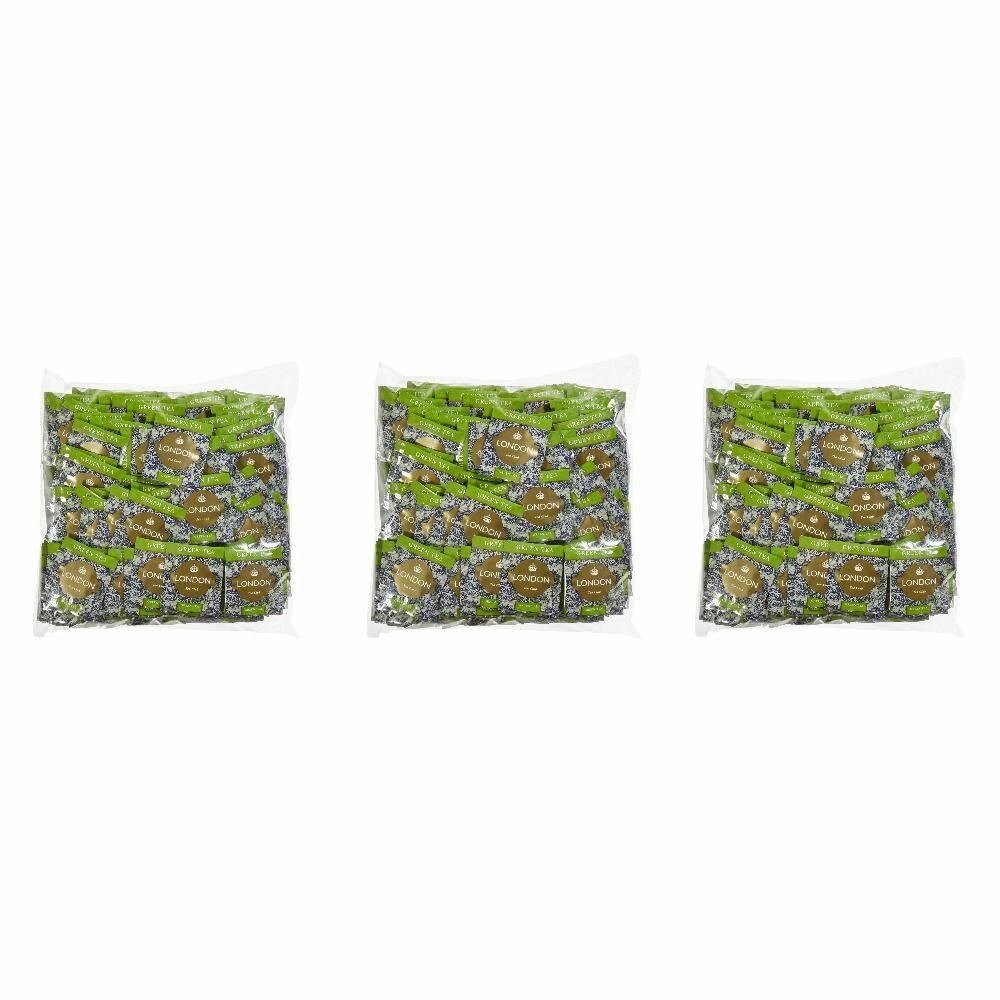 London Tea Club Чай зеленый Green Tea,200 пак, 3 уп