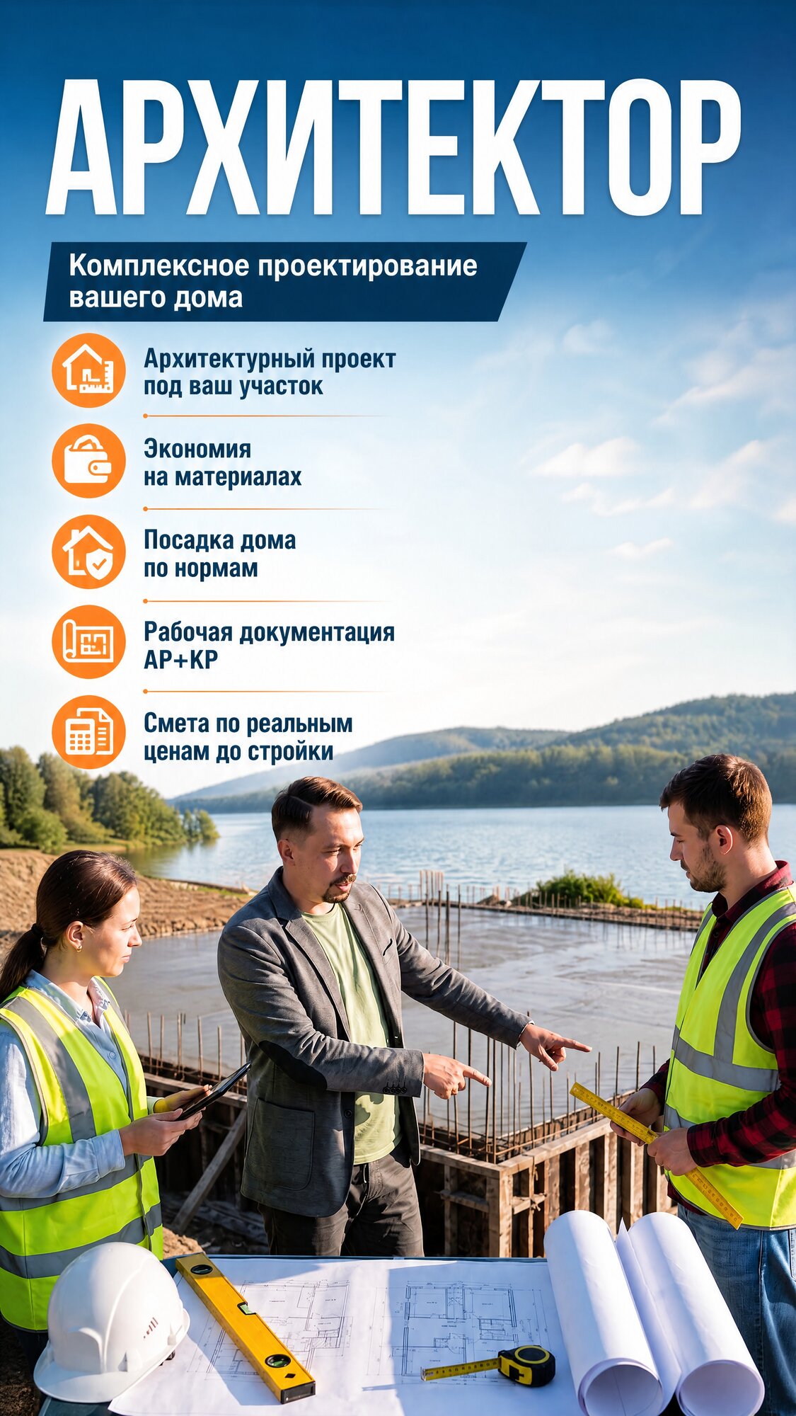 Нужен проект! У нас планировочные решения от 35 тысяч рублей