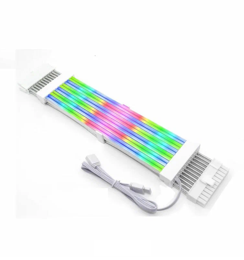 Корпус компьютера ATX/SFX БП удлинительный кабель Strimer Plus ARGB 5 В M/B SYNC поддержка 24-контактный 8-контактный 3*8-контактный разъем, не Lian Li