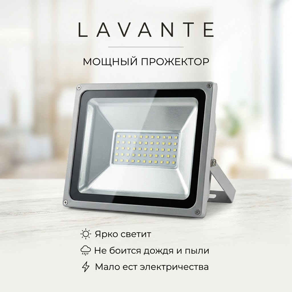 Прожектор SUNNY BOX Многодиод 300W 400*290*24мм