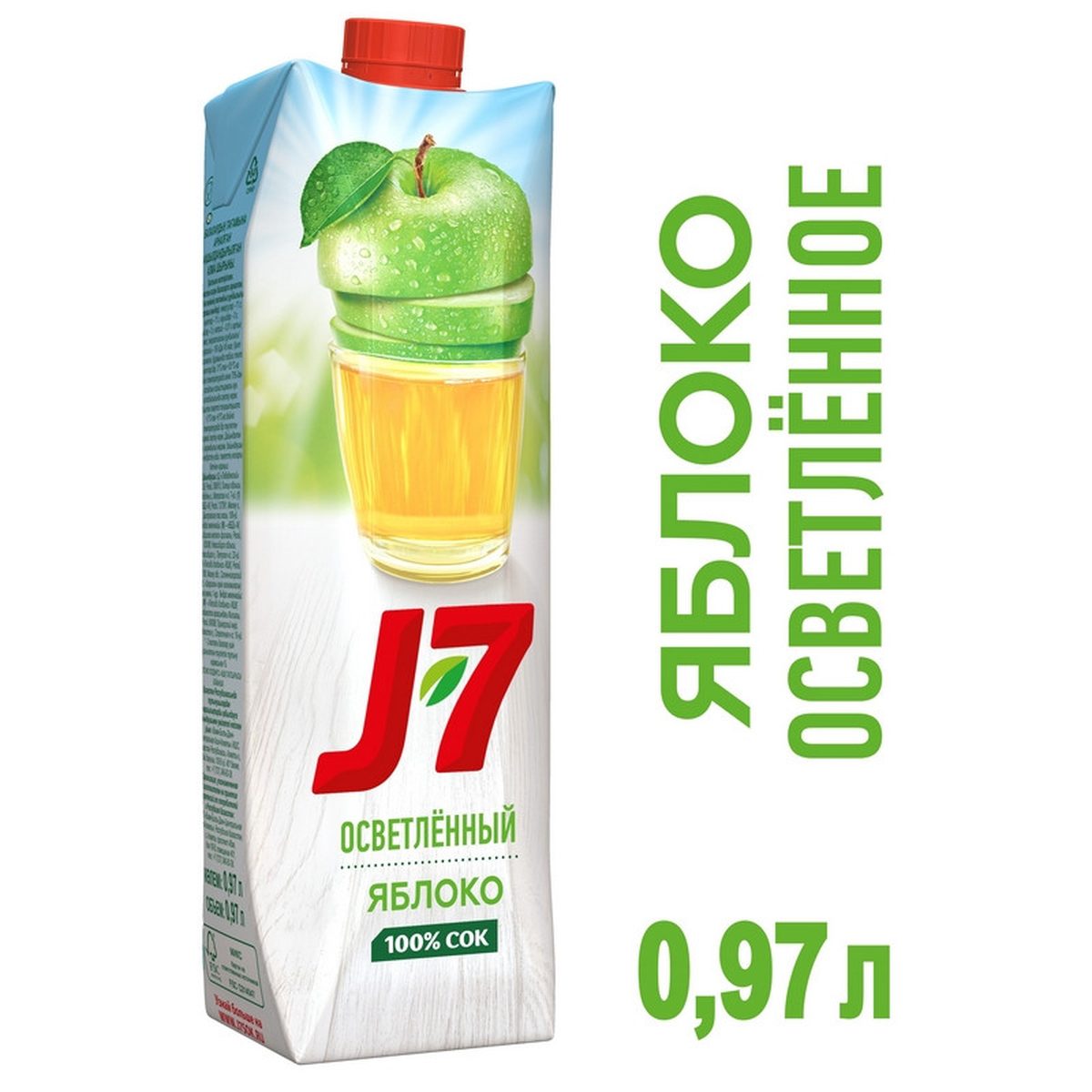 Сок J7 яблоко зеленое (0,97 л)