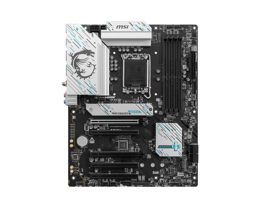 MSI B760 GAMING PLUS WIFI DDR4 Intel B760 LGA 1700 Материнская плата
