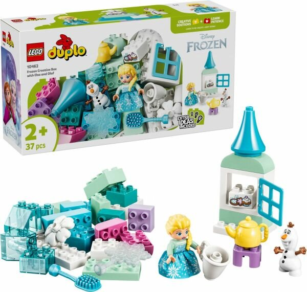 Lego 10462 Duplo Коробка для творчества с Эльзой и Олафом