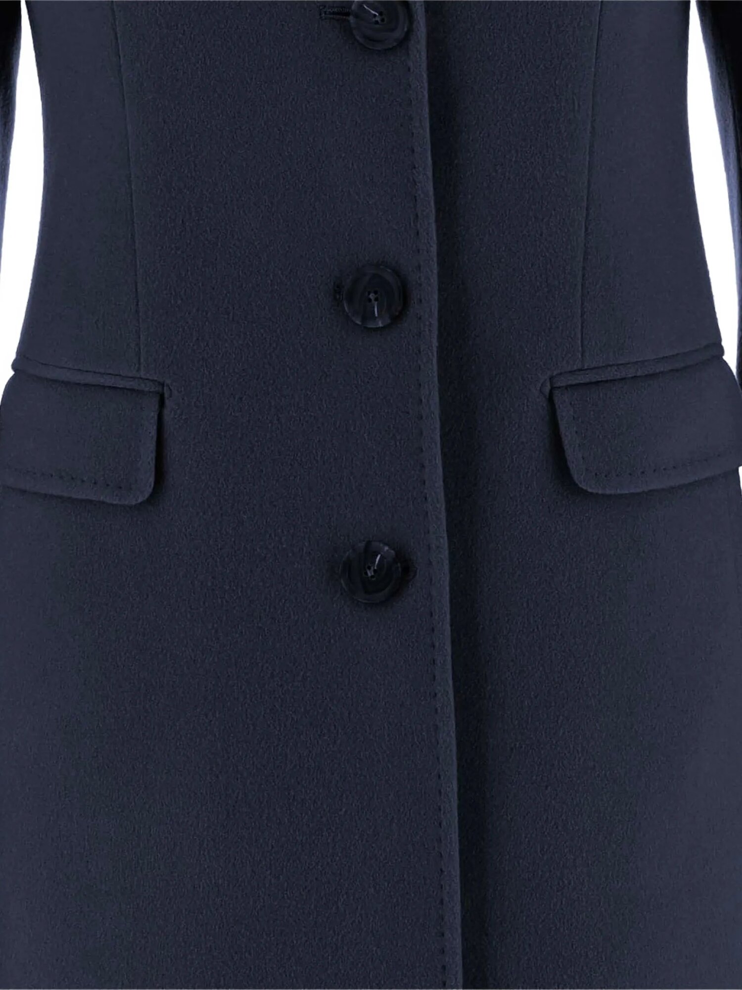 Пальто Tagliatore Single-breasted cashmere coat, размер 40, blue — фото 1