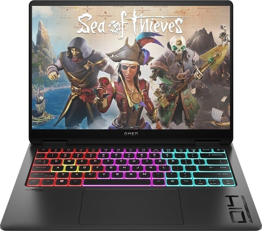14.0" ноутбук HP OMEN Transcend 14 14t-fb100 2025 [2880x1800] Ultra7 255H 32GB LPDDR5X 1TB SSD M.2 PCIe Gen4 NVIDIA GeForce RTX 5060 Win11 Home 1.66кг