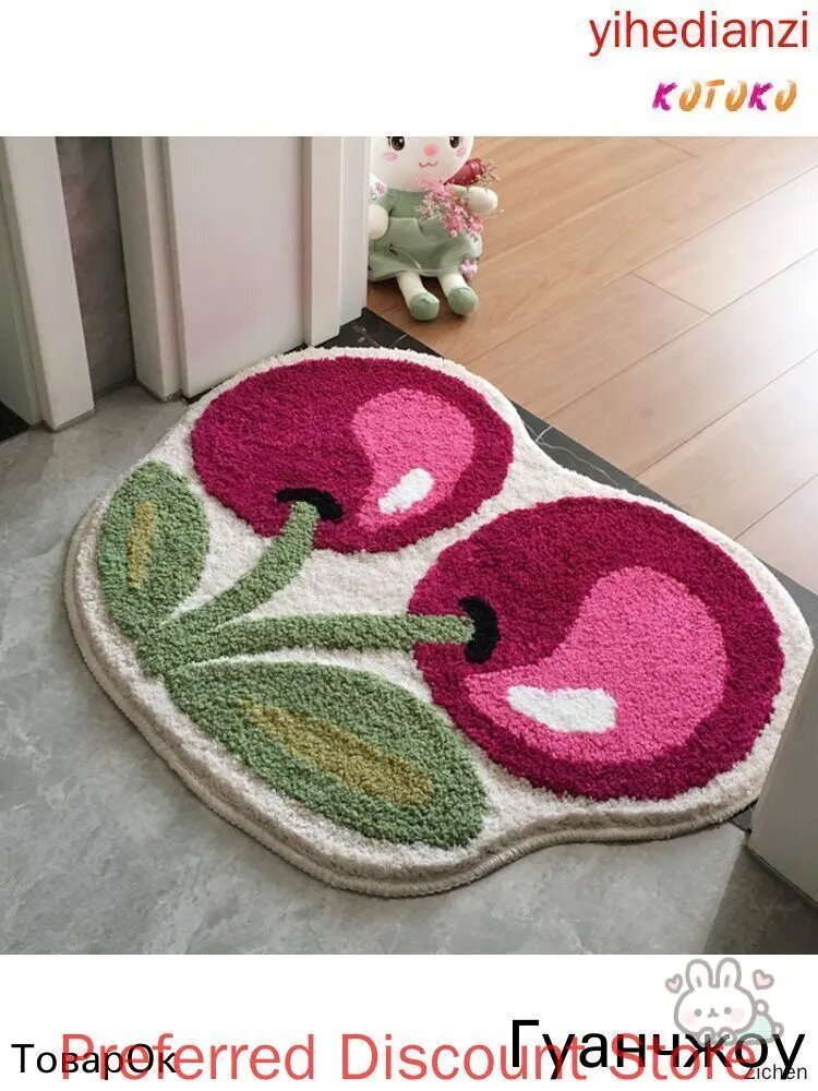 Ковер дорожка быстросохнущий впитывающий коврик 60x40 см
