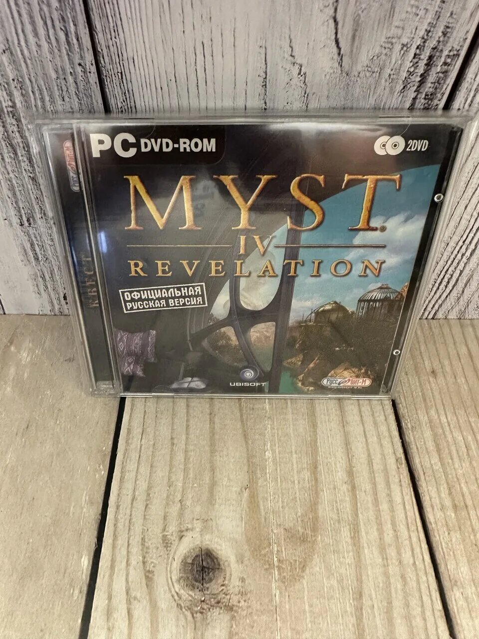 Диск с игрой Myst 4 revelation на пк лицензия