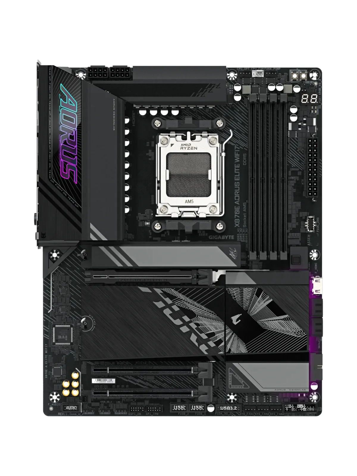 Материнская плата Gigabyte X870E AORUS ELITE WIFI7 X870E A ELITE WIFI7