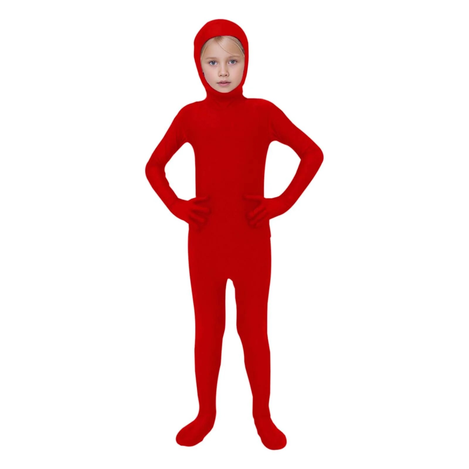 Детские комбинезоны-невидимки из хлопка Красный, Один размер, Red