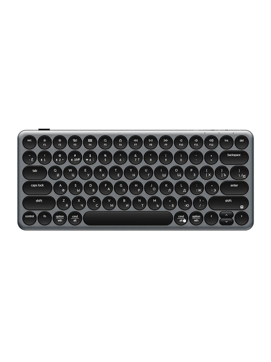 Клавиатура Keychron B3 Pro Ultra-Slim Wireless Space Gray