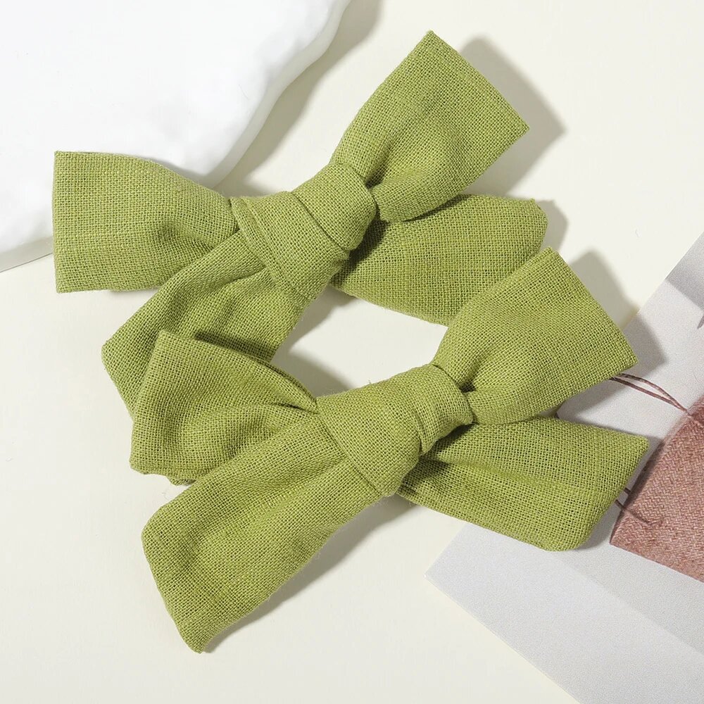 Детские заколки CUTE BOWS SH011-SH016