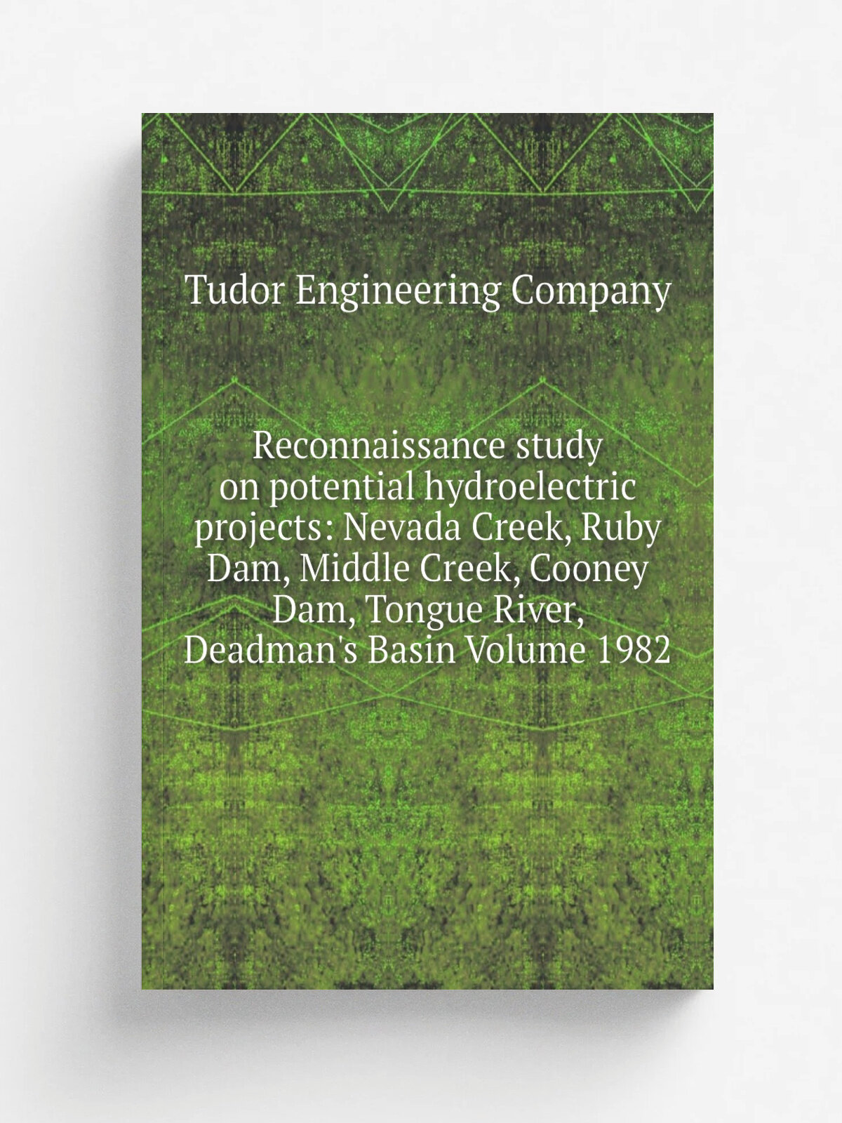 Reconnaissance study on potential hydroelectric projects: Nevada Creek, Ruby Dam, Middle Creek, Cooney Dam, Tongue River, Deadman's Basin Volume 1982…