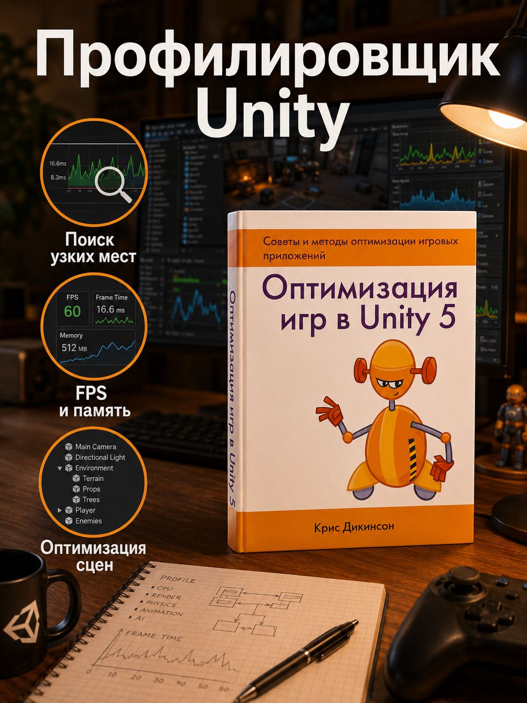 Оптимизация игр в Unity 5 — фото 1