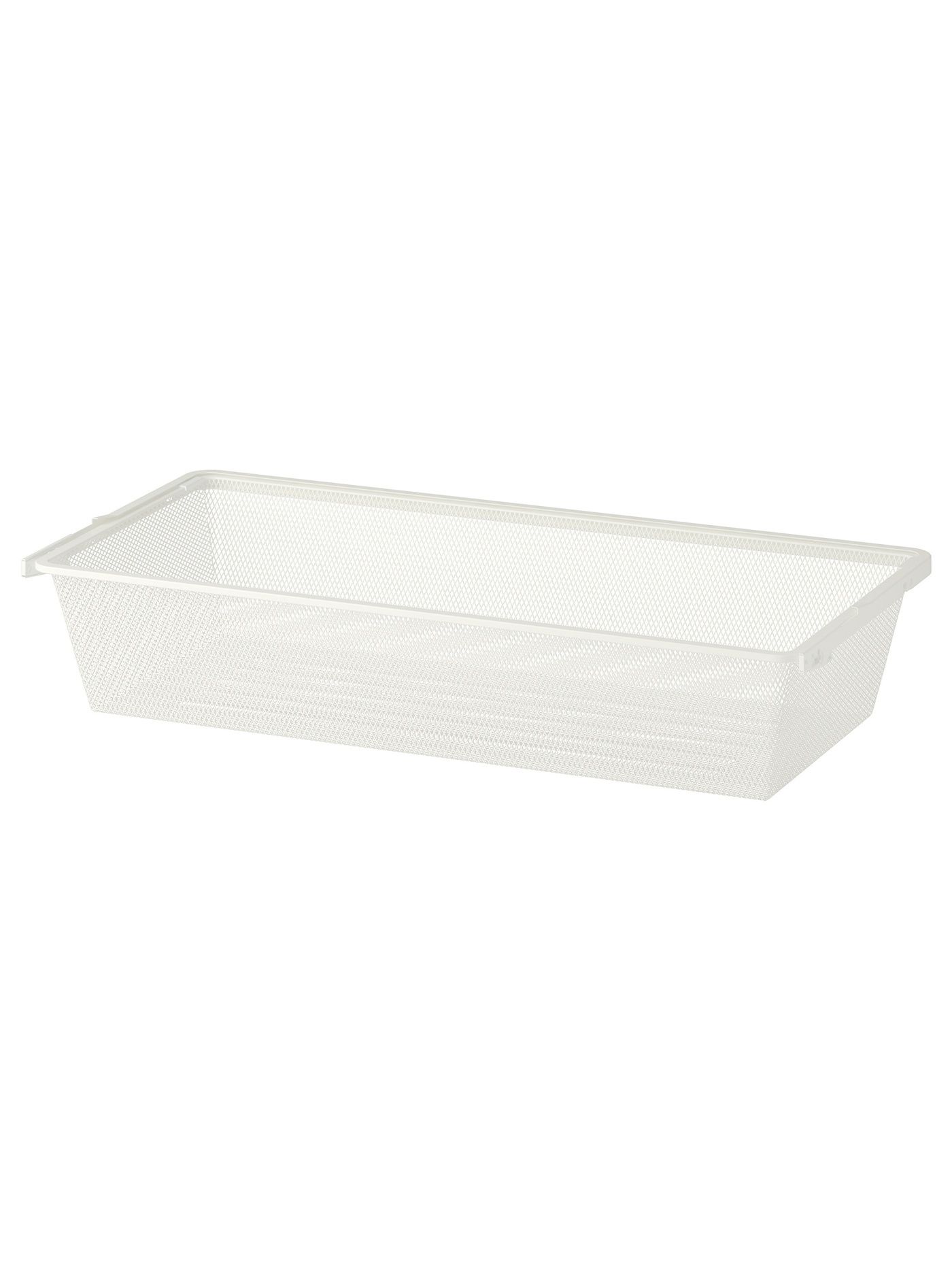 IKEA BOAXEL Корзина сетчатая белая 80x40x15 см
