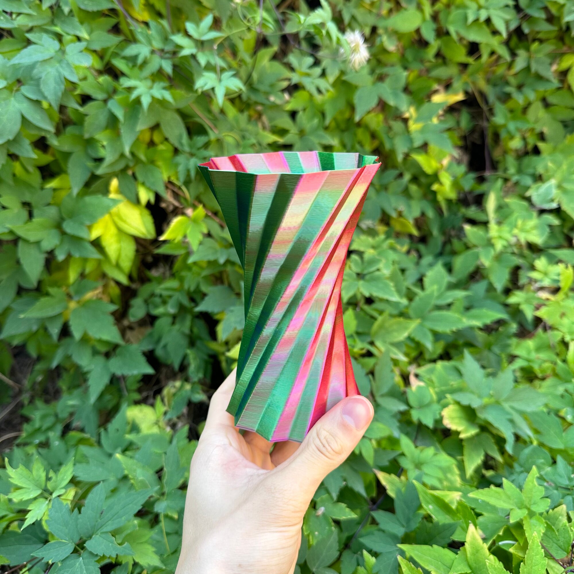 Ваза декоративная спиральная, 3D-печать, 3DOPRU арт. VASE-PR-285161